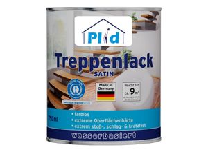 4066056000483 - Premium Treppenlack Treppensiegel Klarlack Farblos Seidenglänzend Farblos - Seidenglänzend