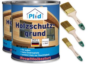 4066056001749 - Premium Holzschutzgrund Holzimprägnierung Holzgrundierung Set Farblos