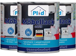 4066056003064 - Premium Möbellack Weisslack Türenlack Holzlack Spielzeugfarbe Weiß - Seidenglänzend