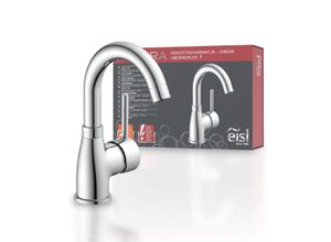 9002560796417 - Eisl - Waschtischarmatur futura Niederdruckarmatur Wasserhahn Bad mit Energiesparfunktion Mischbatterie Waschbecken in Chrom - Chrom