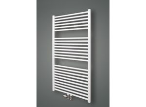 4060991041006 - Badheizkörper Turbo 1135 x 60 cm weiß 627 Watt Anschluss seitlich