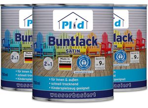 4066056005075 - Premium Buntlack Holzfarbe Türenlack Möbellack Silbergrau