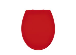 4006956122847 - RIDDER WC-Sitz Miami rot mit Soft-Close Polypropylen