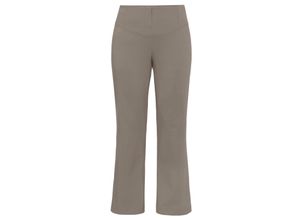 8698519266486 - Große Größen Bootcut-Hose mit Bodyforming-Effekt khaki Gr46