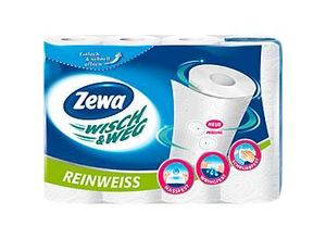 7322540833560 - Küchenrollen Zewa wisch & weg 4 Rollen Papier 2-lagig