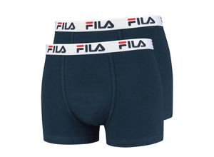 8300958207998 - FILA Boxershort 2er Pack Herren Baumwolle marine