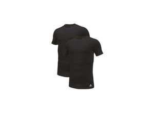 7297624033139 - adidas Performance T-Shirts im 2er-Pack Herren Baumwolle weiß