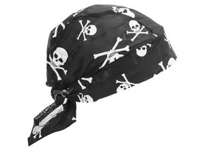 4058896129691 - Piratentuch unisex schwarz weiß