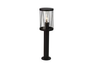 4004353256141 - BRILLIANT Lampe Reed Außensockelleuchte 50cm schwarz matt 1x A60 E27 60W geeignet für Normallampen (nicht enthalten) IP-Schutzart 44 - spritzwassergeschützt