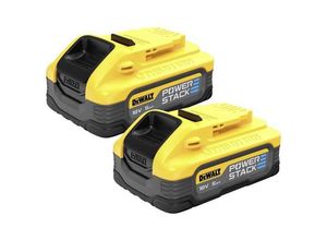 5035048791882 - Akku Set dcbp 518 H2 2x Powerstack Akku 18 v 50 Ah   5000 mAh xr Li-Ion - mit Ladestandanzeige - Dewalt