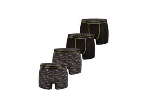 4251462369136 - Happy Shorts Herren Retro Pants Print Sets 4er Pack