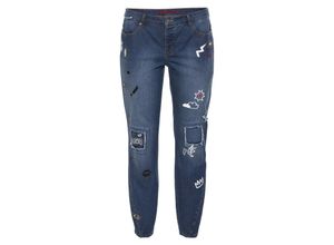 4054697831221 - Große Größen Stretch-Jeans im Boyfriend-Look dark blue Denim Gr48