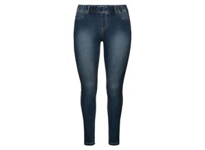 4054697831344 - Große Größen Skinny Power-Stretch-Jeggings mit Stretchbund dark blue Denim Gr56