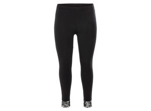 4061303025578 - Große Größen 7 8-Leggings mit Spitze schwarz Gr58