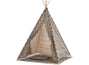 4251756439347 - Spielzelt Esna I Stoffzelt Mit Fenster I Indianerzelt I Kindertipi I Indoorzelt I Wigwam