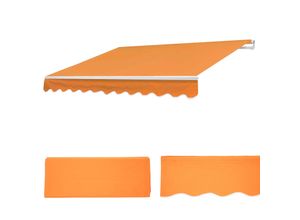 Image of Ersatz-Bezug für Markise MCW-E49, Gelenkarmmarkise Ersatzbezug Sonnenschutz, 2,5x2m ~ Polyester terracotta