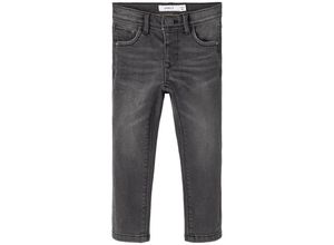 Image of name it - Jeanshose NMFPOLLY DNMTHRIS in dark grey, Gr.92