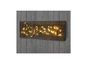 4057651205489 - LED-Holzschild Leuchtbild Wandbild Landhaus ~ 28x72x3cm dream