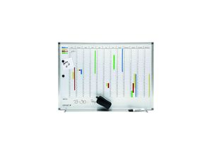 4015468115124 - AP2000 Jahresplaner Magnettafel Terminplaner Whiteboard Wandtafel Pinnwand - Genie