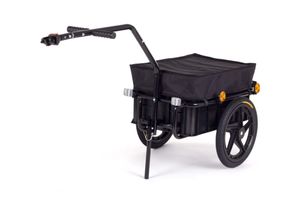 4260196246446 - Lastenanhänger   Fahrradanhänger für 60 Kg   70 Liter in Schwarz