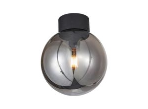 4004353358715 - BRILLIANT Lampe Astro Deckenleuchte 25cm schwarz rauchglas 1x A60 E27 60W geeignet für Normallampen (nicht enthalten) Für LED-Leuchtmittel geeignet