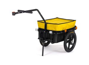 4260196247924 - Lastenanhänger   Fahrradanhänger für 60 Kg   70 Liter in Gelb