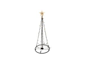 4039214800782 - Linder Exclusiv Gmbh - led Metall Weihnachtsbaum 120 cm Außen-MLK058W-linder