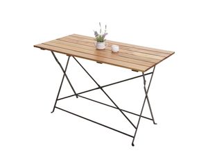 4057651427102 - Biergartentisch MCW-J40 Klapptisch Gartentisch Gastronomie-Qualität Akazie FSC-zertifiziert 120x60cm ~ naturfarben