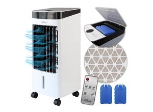 Image of TroniTechnik® Mobiles Klimagerät 3in1 Klimaanlage Luftkühler LK04 Ventilator, inkl. Fernbedienung und Filter, 4in1 Kühler