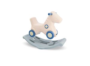 4057216044461 - 2-in-1 Rocking Horse and Ride on Toy Kids from 1 Year Animal Toy Indoor Outdoor - bunt