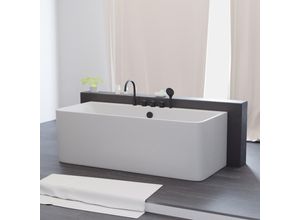 4062048007409 - Badewanne Saria 170cm x 75cm x 58cm Wanne aus Acryl mit Siphon   Ablaufgarnitur in weiß Luxus Badewanne rechteckig mit Armaturen - Tronitechnik