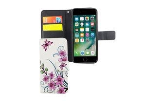 4251376271174 - Apple iPhone 6   6s Hülle Case Handy Cover Schutz Tasche Flip Schutzhülle Weiß