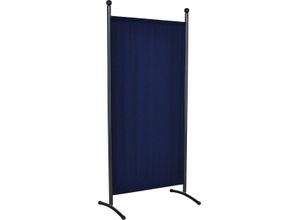 4021093000087 - Stellwand ANGERER FREIZEITMÖBEL Klein blau Stellwände Gr B H 82 cm x 178 cm blau Paravents Stellwände (BH) ca 82x178 cm