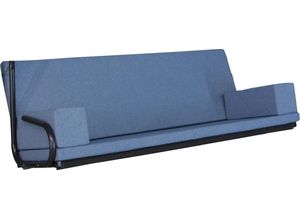 4021093046535 - Hollywoodschaukel Auflage Tolar blau