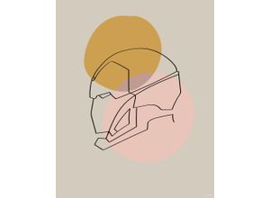 4055065176517 - Wandbild »Soulful Sanctuary Iron Man Head« (1 St) Deutsches Premium-Poster Fotopapier mit seidenmatter Oberfläche und hoher Lichtbeständigkeit Für fotorealistische Drucke mit gestochen scharfen Details und hervorragender Farbbrillanz