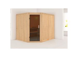 4010090590271 - Sauna Krimmler SET naturbelassen ohne Ofen