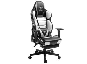 4250931572008 - Chair Racing Chefsessel mit Sportsitz und ergonomsichen 4D-Armlehnen Schreibtischstuhl Drehstuhl