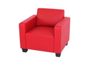 4052826123346 - Sessel Loungesessel Moncalieri ~ rot