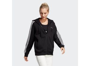 4066752385761 - Große Größen Kapuzensweatshirt schwarz-weiß GrXL