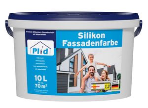 4066056000841 - Premium Silikon Fassadenfarbe Aussenfarbe Fassadenweiß Weiß