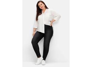 4063136879809 - Große Größen Jeggings in individueller Waschung black Denim Gr54