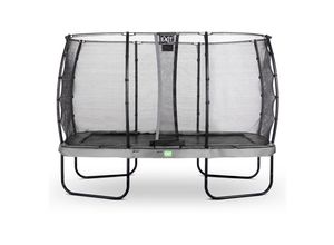 8719743252790 - Exit Toys - exit Elegant Trampolin 244x427cm mit Economy Sicherheitsnetz - grau - Grau