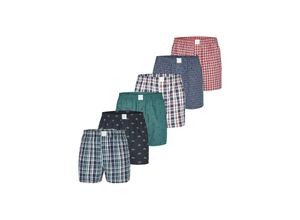 4051208027883 - Herren Boxer - Classics blau rot