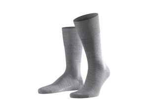 4004757037193 - FALKE Airport Socken dunkelgrau Einfarbig 43-44