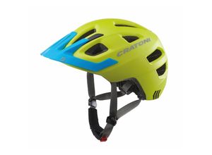 4035849079487 - CRATONI Kinder-Fahrradhelm Maxster Pro lime blau matt