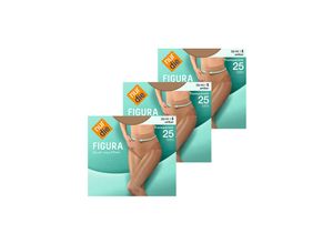 4251462340043 - NUR DIE Damen Feinstrumpfhose Figura 25 DEN 3er Pack