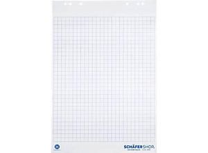 4250510813188 - Select Flipchart-Block mit Recyclingpapier kariert B 650 x H 980 mm 5 Stück à 20 Blatt