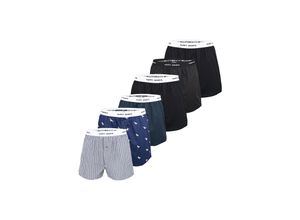 4251462367460 - HAPPY SHORTS Boxer Herren Baumwolle mehrfarbig bedruckt