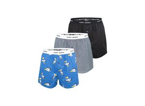 4251115733857 - Happy Shorts Herren Boxer Mix 3er Pack