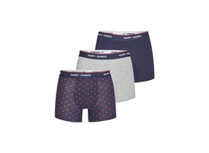 4251115784866 - Happy Shorts Herren Retro Boxer Red Heart 3er Pack